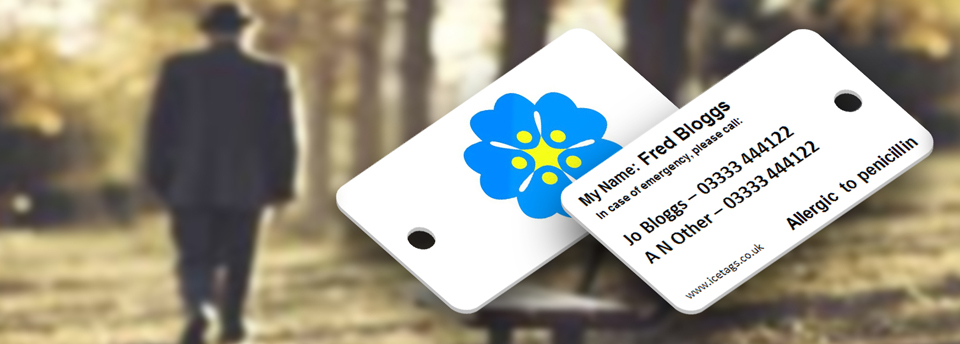 ICEtags | Durable In Case of Emergency Tags | Free UK Delivery