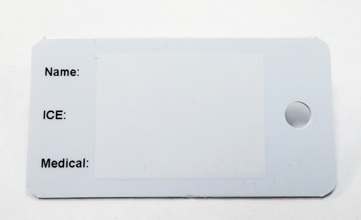 Write On ICE Tags | ICEtags | Free Delivery