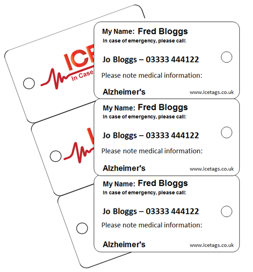 Medical ID Tags UK | Medical Tags for Adults | Free Delivery
